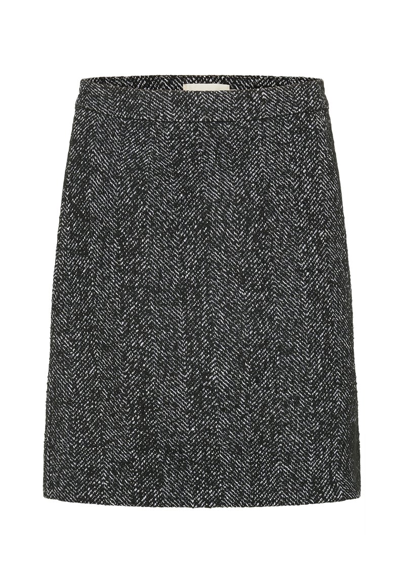 Cream CRA-LINE SKIRT - Spódnica trapezowa/czarny - Zalando.pl