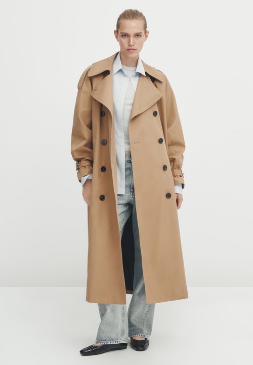 Next QUILT - Trench - camel/beige - ZALANDO.FR