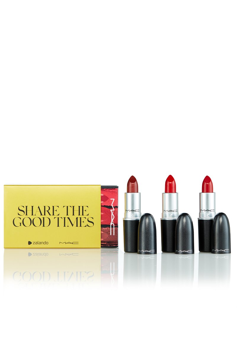MAC SHARE THE GOOD TIMES: EXCLUSIVE LIPSTICK TRIO - Paleta do ust ...
