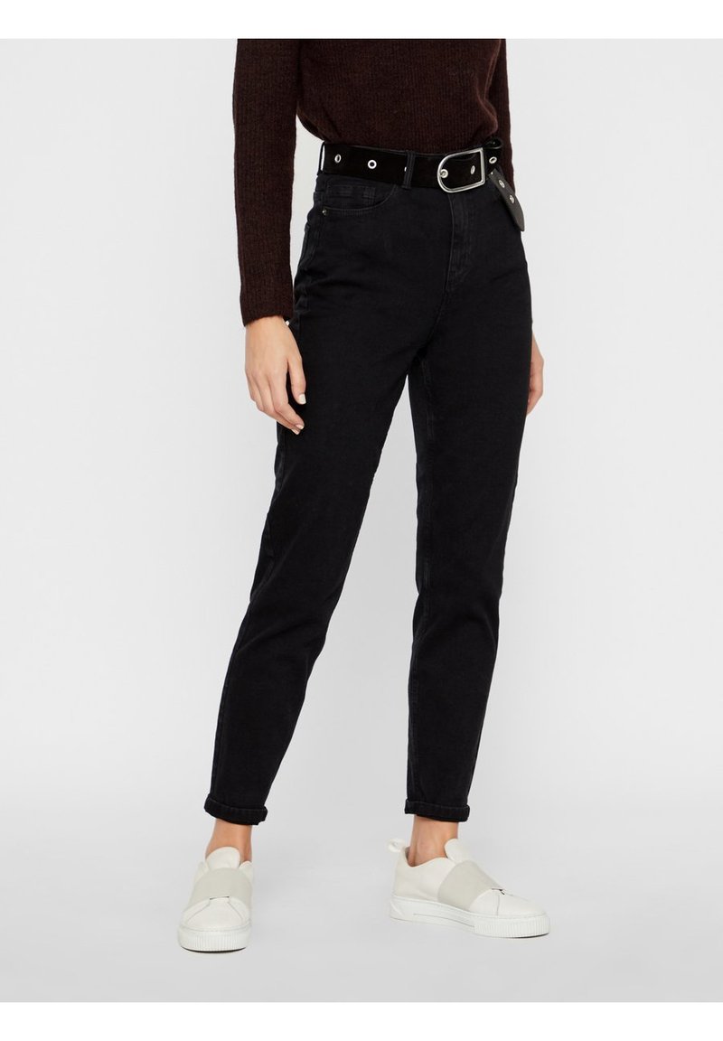 Pieces Jeans slim fit - black denim/nero denim - Zalando.it