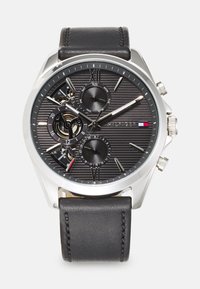 Tommy Hilfiger BAKER - Chronograaf - black/grey/zwart - Zalando.nl