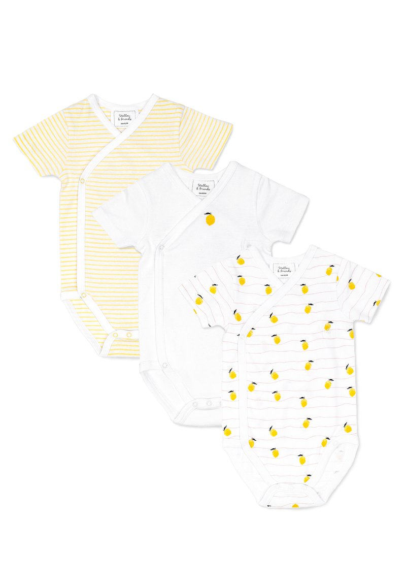 Stellou & friends SET KURZARM 3TLG - Body - weiss/blanc - ZALANDO.FR