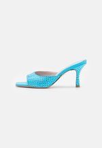 GEDEBE DITA - Heeled mules - azure/blue - Zalando.de