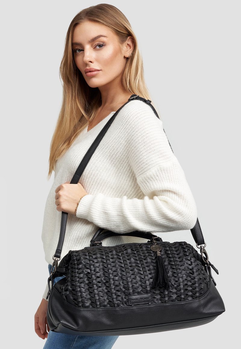 Marc Picard BOWLING - Across body bag - schwarz/black - Zalando.ie