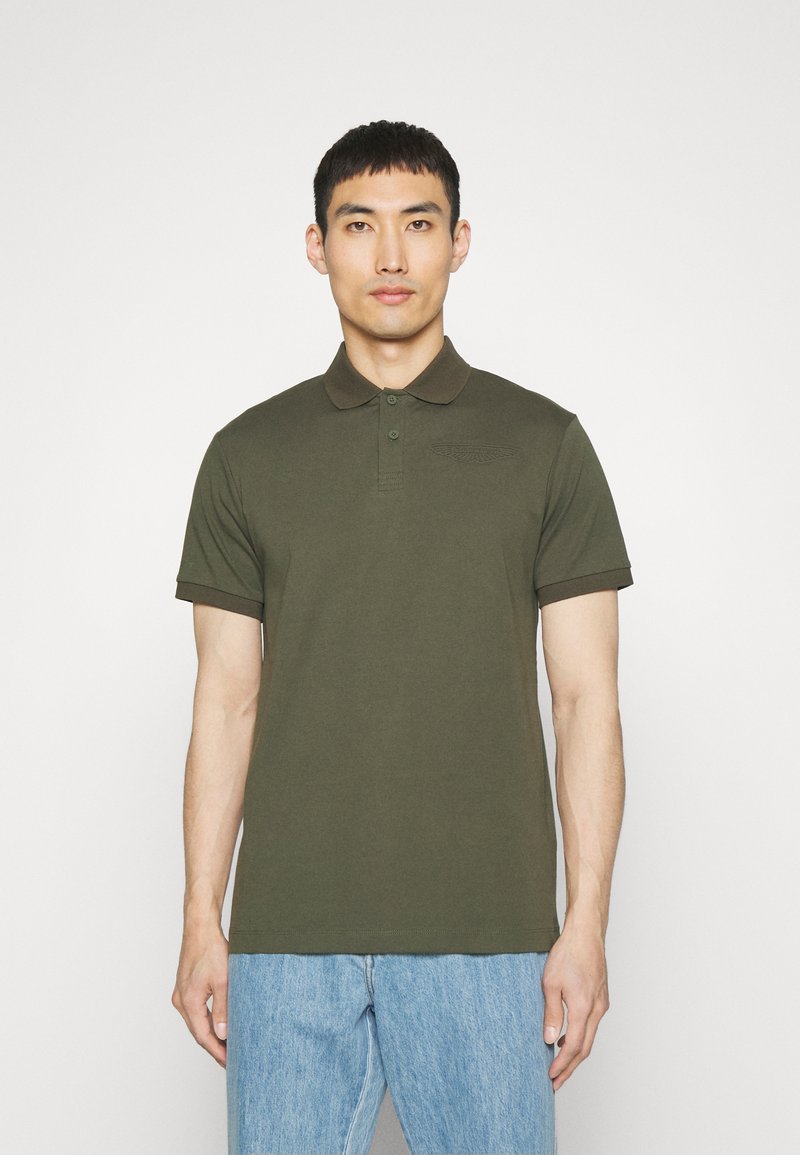 Hackett Aston Martin Racing EMBOSS - Polo - khaki/caqui - Zalando.es
