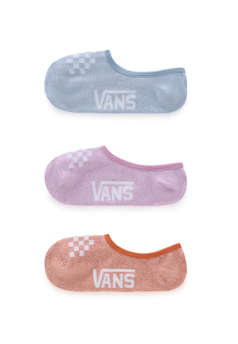 Vans CLASSIC CANOODLE 3 PACK - Füßlinge - dusty blue/dunkelblau ...