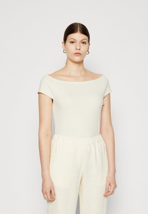 Guess COLINE - T-Shirt print - cream white/offwhite - Zalando.ch