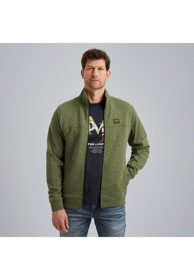 PME Legend SWEAT JACKET - Light jacket - loden green/green - Zalando