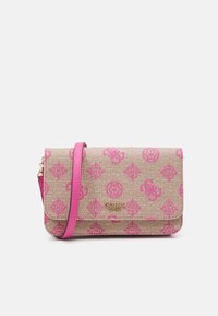 Guess LORALEE - Sac bandoulière - pink logo/rose - ZALANDO.FR