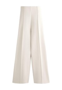 OYSHO STRAIGHT-LEG WITH SOFT-TOUCH AND CREASE - Nadrágok - sand/homok ...