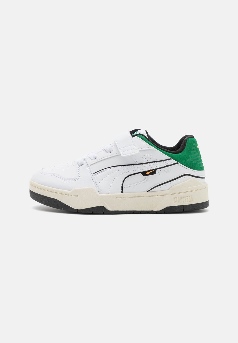 Puma SLIPSTREAM BBALL UNISEX - Zapatillas - white/archive green/verde ...
