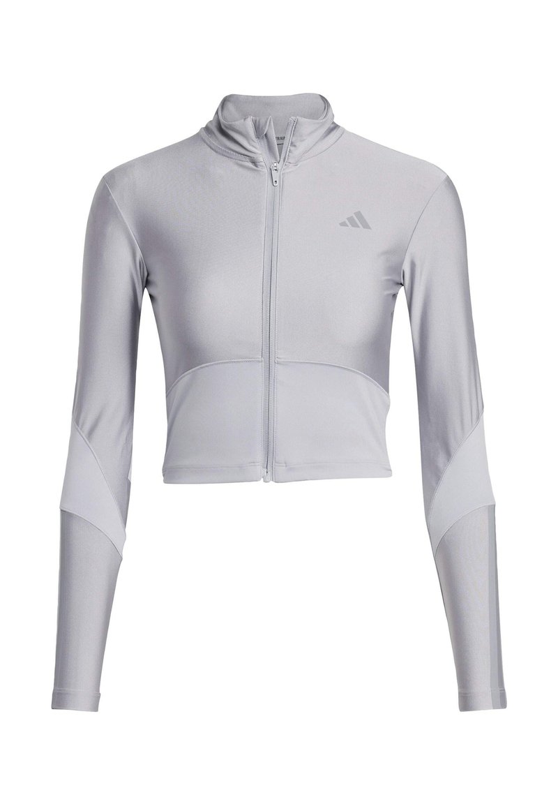 adidas Performance Training jacket - halo silver grey/silver-coloured ...
