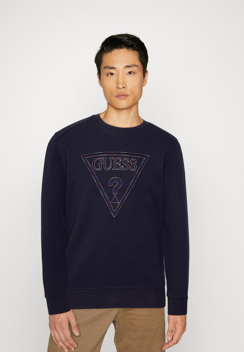 Guess Sweatshirt - smart blue/dark blue - Zalando.co.uk