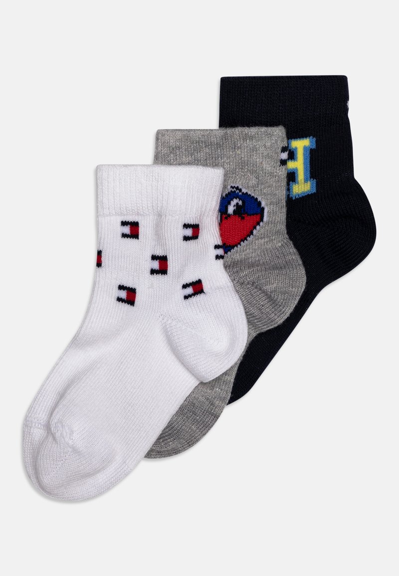 Tommy Hilfiger BABY GIFTBOX UNISEX 3 PACK - Sokid - olympic blue/sinine ...
