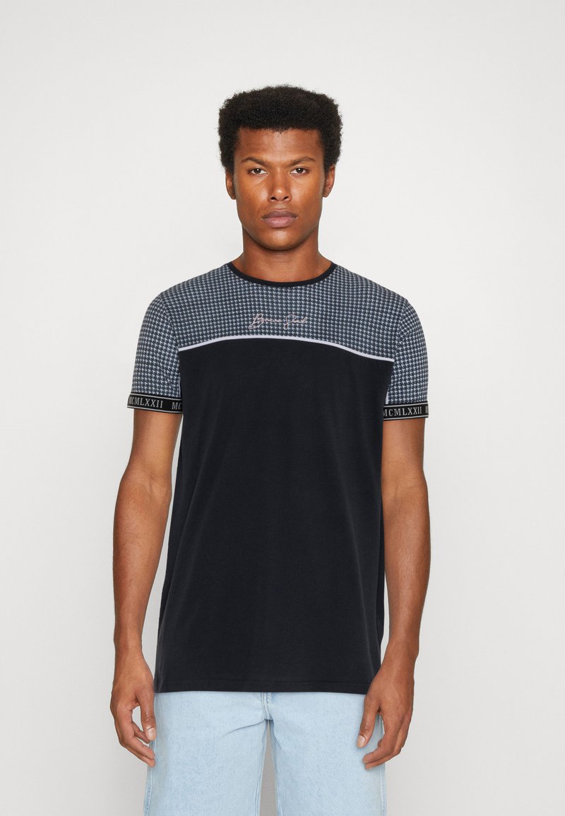 Brave Soul T-Shirt print - navy/dunkelblau - Zalando.de