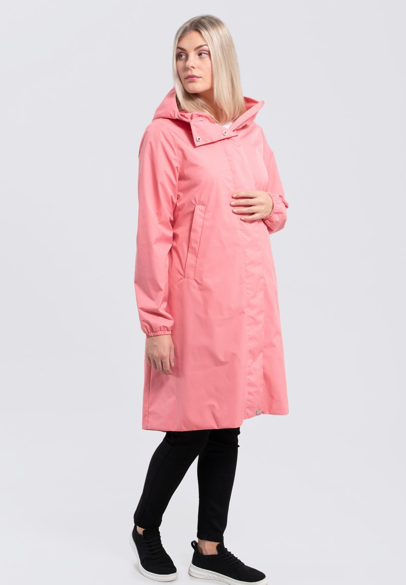 Luhta HAMINA - Klassischer Mantel - hellrot/pink - Zalando