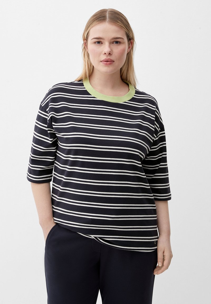 Triangle MIT CREW NECK - T-Shirt print - navy/dunkelblau - Zalando.de