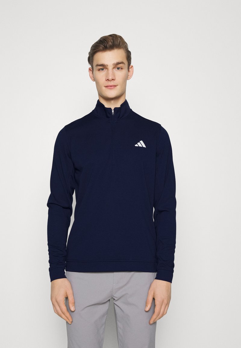 adidas Golf ELEVATED 1/4-ZIP - Sweater - collegiate navy/donkerblauw ...