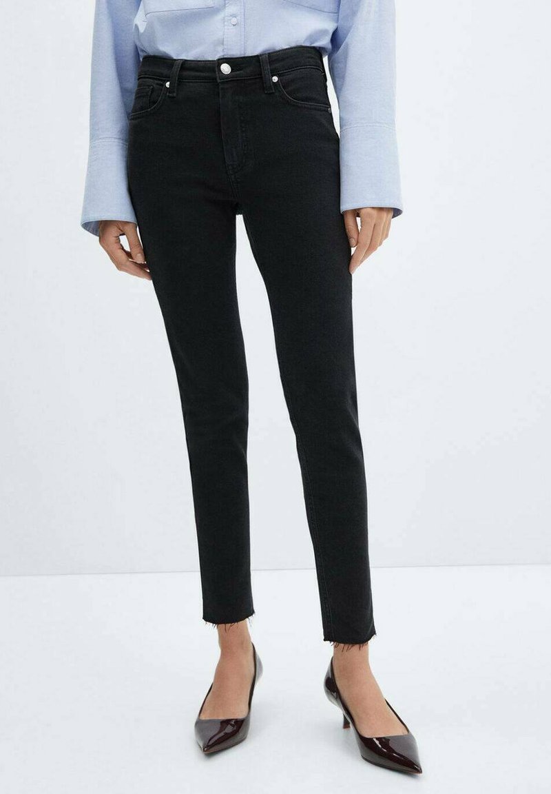 Mango ISA - Jeans Skinny Fit - black denim - Zalando