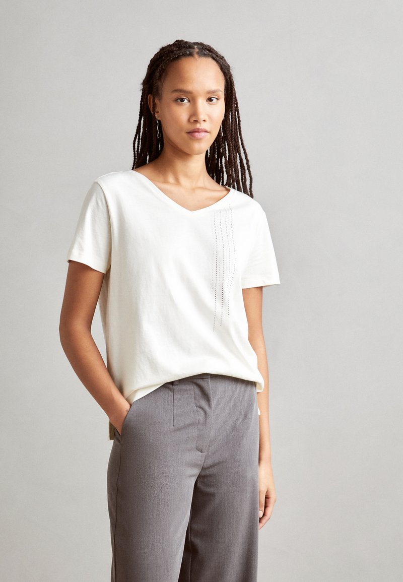 Esprit T-shirts med print - ice/offwhite - Zalando.no