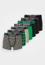 Lyle & Scott TERRANCE 7 PACK - Pants - grey marl/ black/jellybean ...