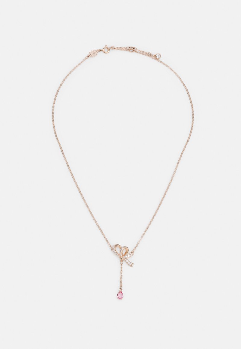 Swarovski VOLTA BOW - Collier - transparent/rose gold-coloured ...