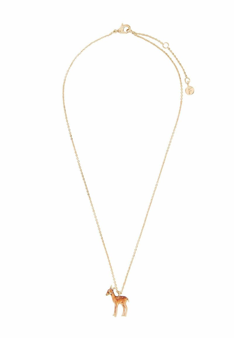 FABLE ENGLAND ENAMEL FAWN - Collier - gold coloured/doré - ZALANDO.BE