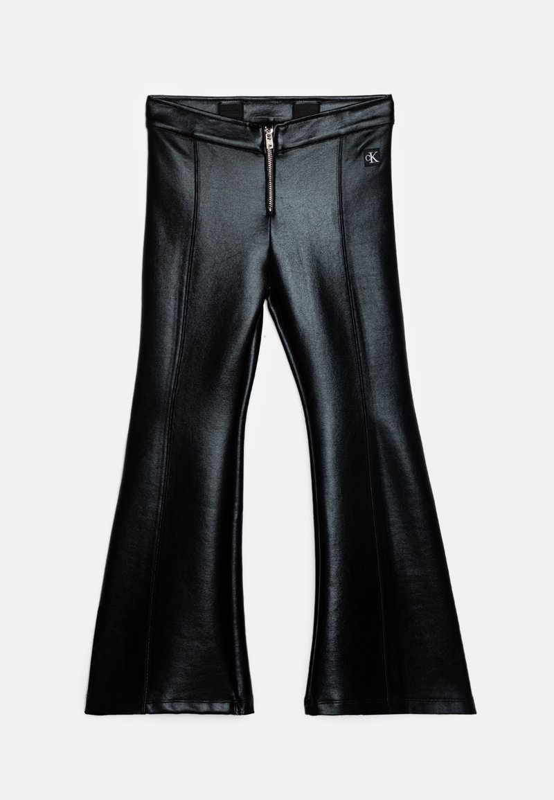 Calvin Klein Jeans SPACER FLARE PANTS - Broek - black/zwart - Zalando.be