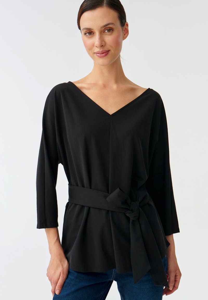 TATUUM SZELO - Bluse - black/schwarz - Zalando.at