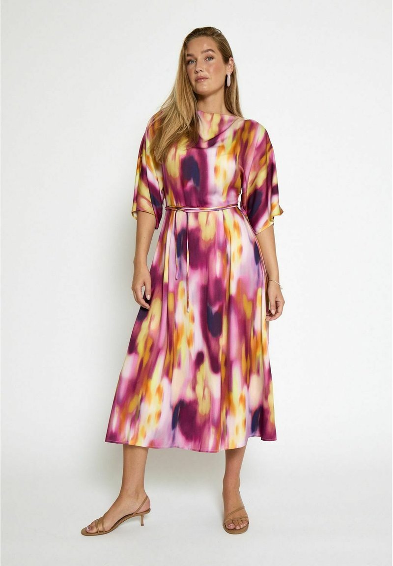 Minus LUCINDA MIDI - Jurk - p pastel lilac print/paars - Zalando.be