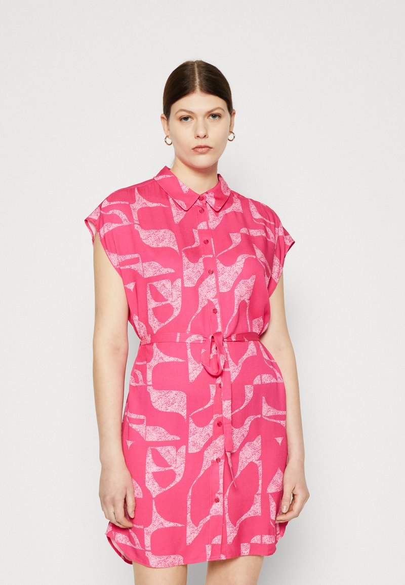 Another-Label DARCI DRESS - Blusenkleid - hot pink/pink - Zalando.ch