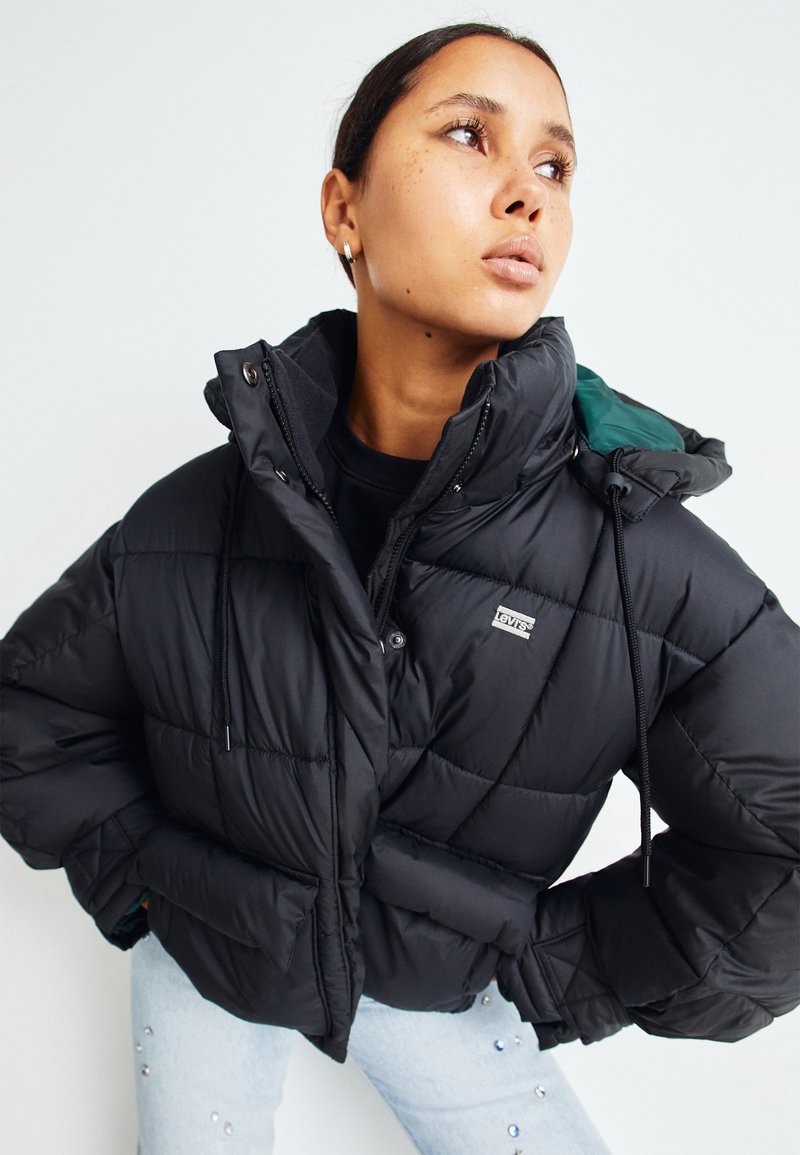 Levi's® BABY TRAPEZE PUFF - Vinterjakker - caviar/sort - Zalando.dk