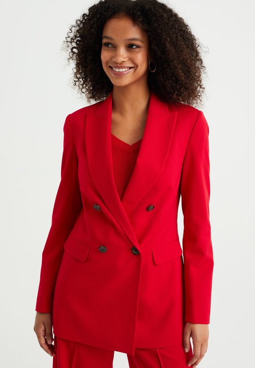 ONLY ONLELLY 3/4 LIFE - Kurzmantel - high risk red/rot - Zalando.ch