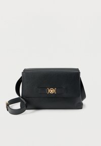 Versace MESSENGER UNISEX - Mala a tiracolo - black/gold-coloured/preto ...
