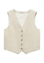 Mango BALI - Vest - ecru/offwhite - Zalando.dk
