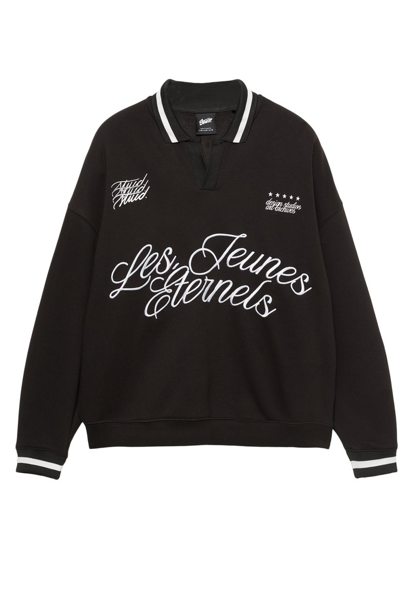 PULL&BEAR STWD LES TEUNES - Sweatshirt - black/noir - ZALANDO