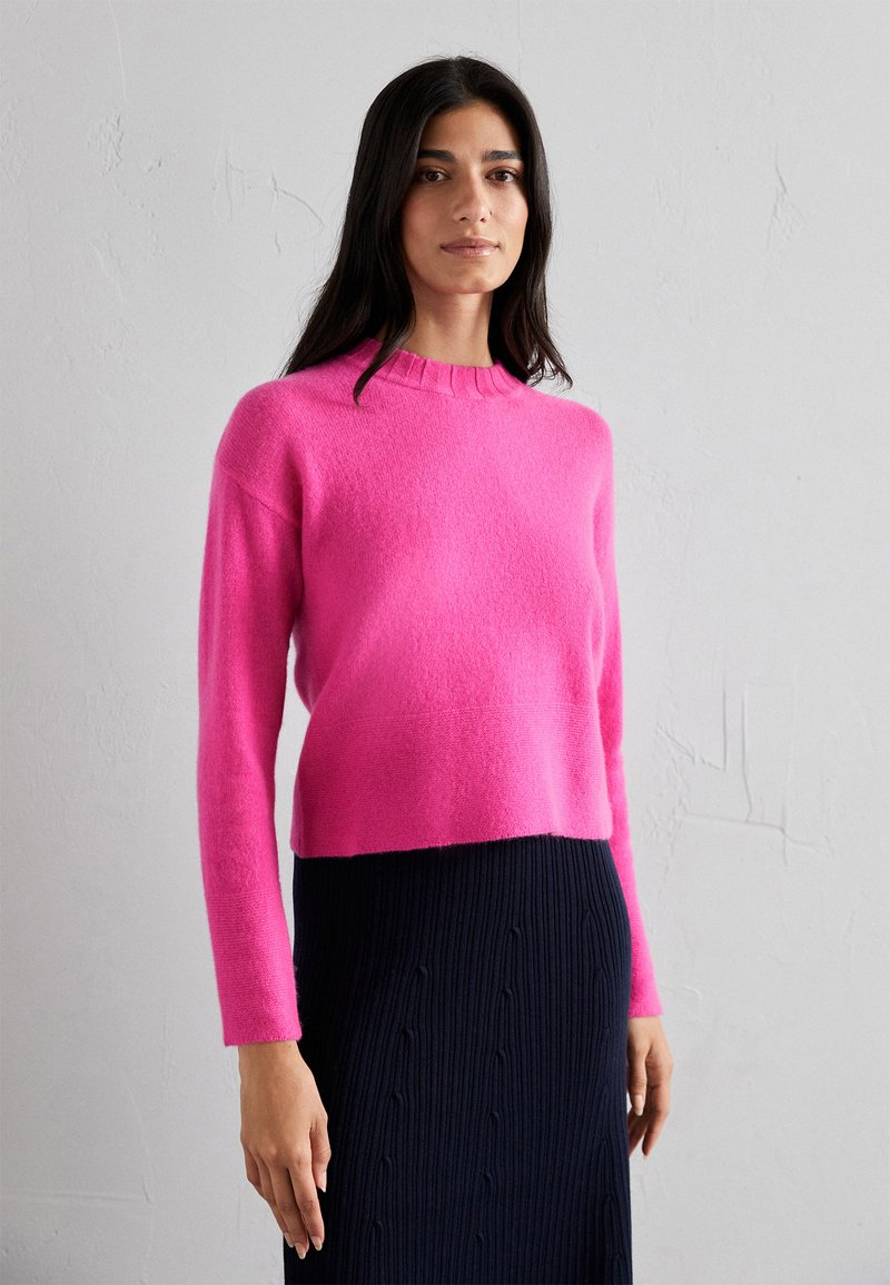 STUDIO ID EVA CREW NECK JUMPER - Strickpullover - soft berry/lila ...