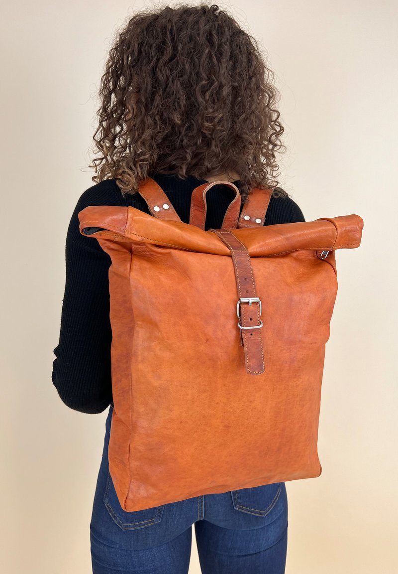 Gusti Leder NIKLAS - Rugzak - braun/bruin - Zalando.be