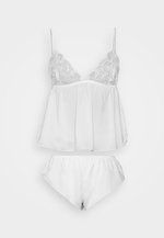 Bluebella MARSEILLE LUXURY CAMI AND SHORT SET - Pyjama - white/weiß ...