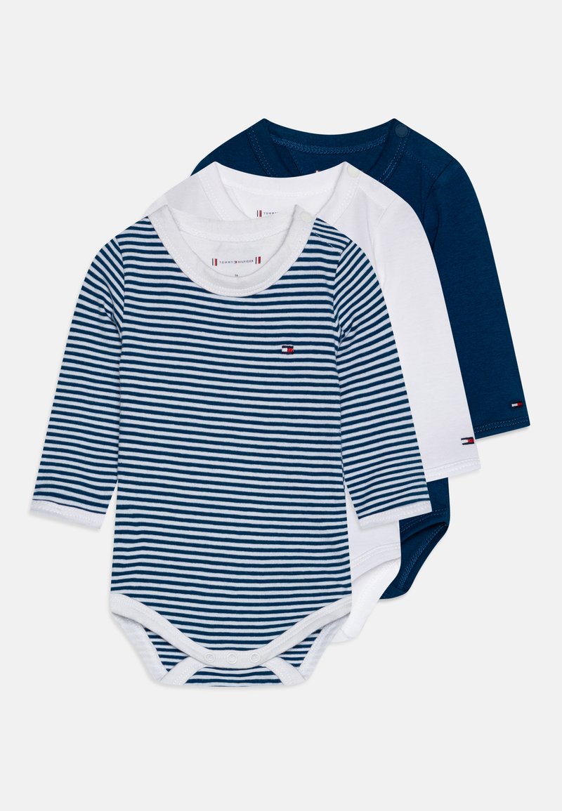Tommy Hilfiger BABY UNISEX 3 PACK - Body - deep indigo/blue - Zalando.ie