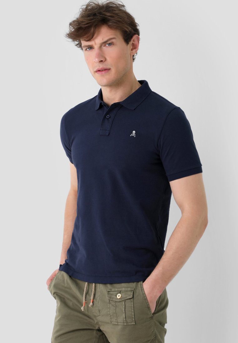Scalpers NOS BASIC - Polo - navy/bleu marine - ZALANDO.FR