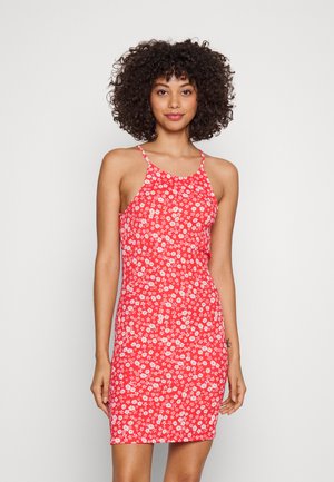 JDY JDYDIVYA MINI STRAP DRESS - Robe de jour - fudge/marron - ZALANDO.FR