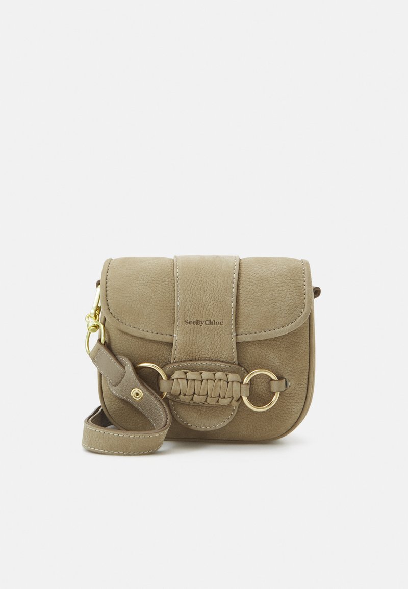 See by Chloé SADDIE - Keresztpántos táska - motty grey/szürke - Zalando.hu