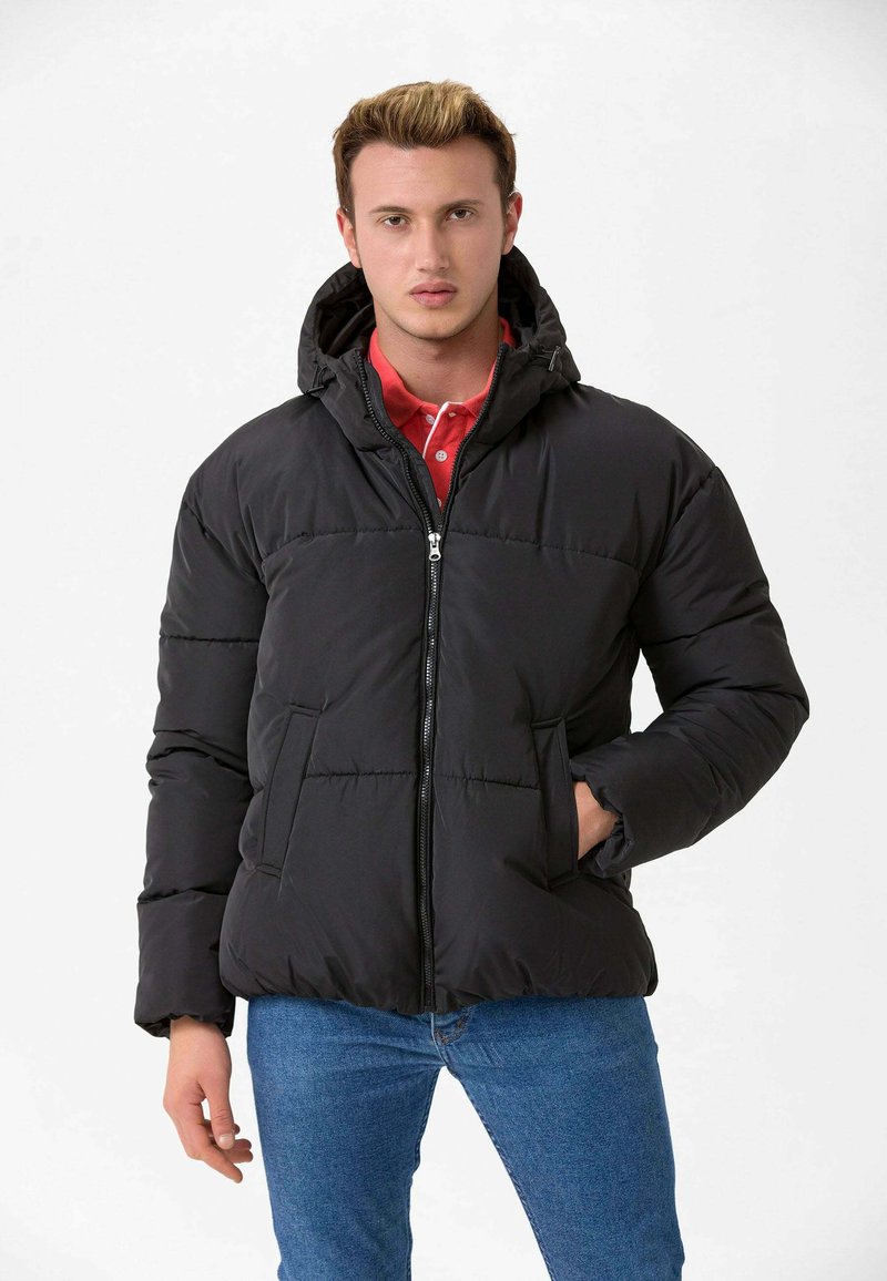 Daniel Hills OVERSIZE JACKET - Vinterjacka - black/svart - Zalando.se
