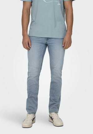 Only & Sons Jean slim - medium blue denim/denim bleu - ZALANDO.FR