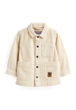 Next CORD SHACKET - Summer jacket - ecru cream/beige - Zalando