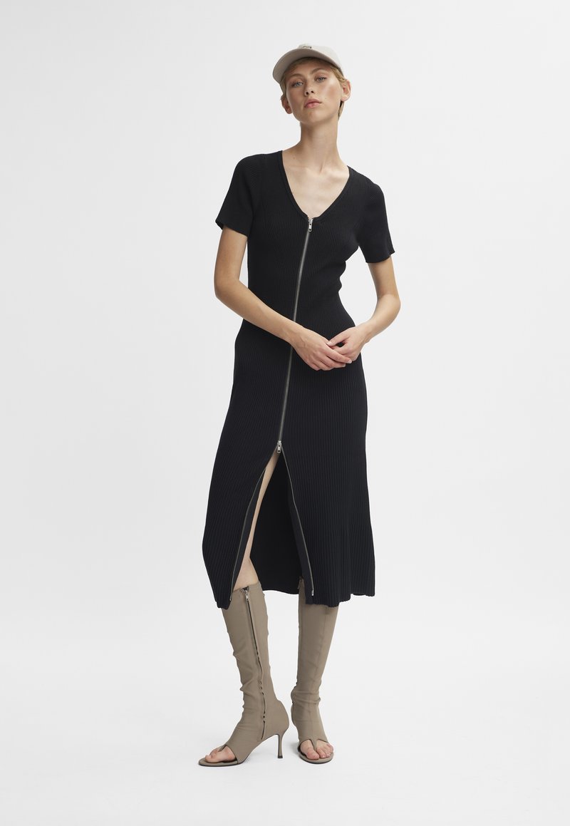 Gestuz YASMIA SS - Strikkjoler - black/sort - Zalando.dk