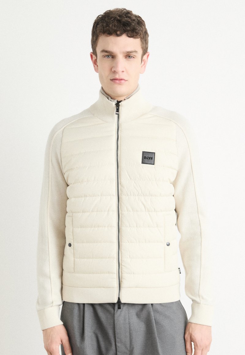 BOSS ESFERO - Light jacket - sand/white - Zalando.co.uk