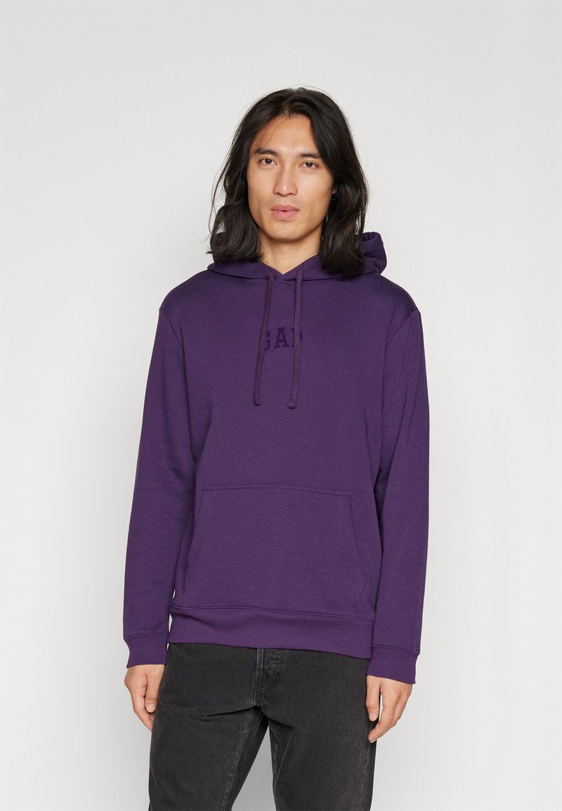 GAP MINI LOGO HOOD - Hoodie - deep grape/zwart - Zalando.be