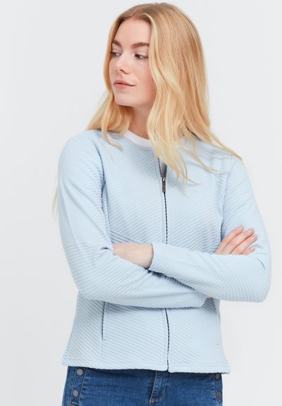 Fransa FRFECARDI - Strickjacke - ash rose/rot - Zalando.ch